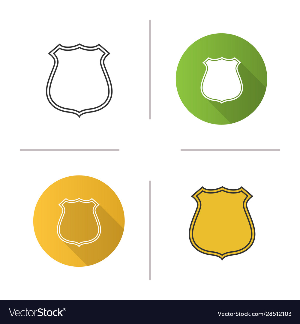 Badge emblem icon Royalty Free Vector Image - VectorStock
