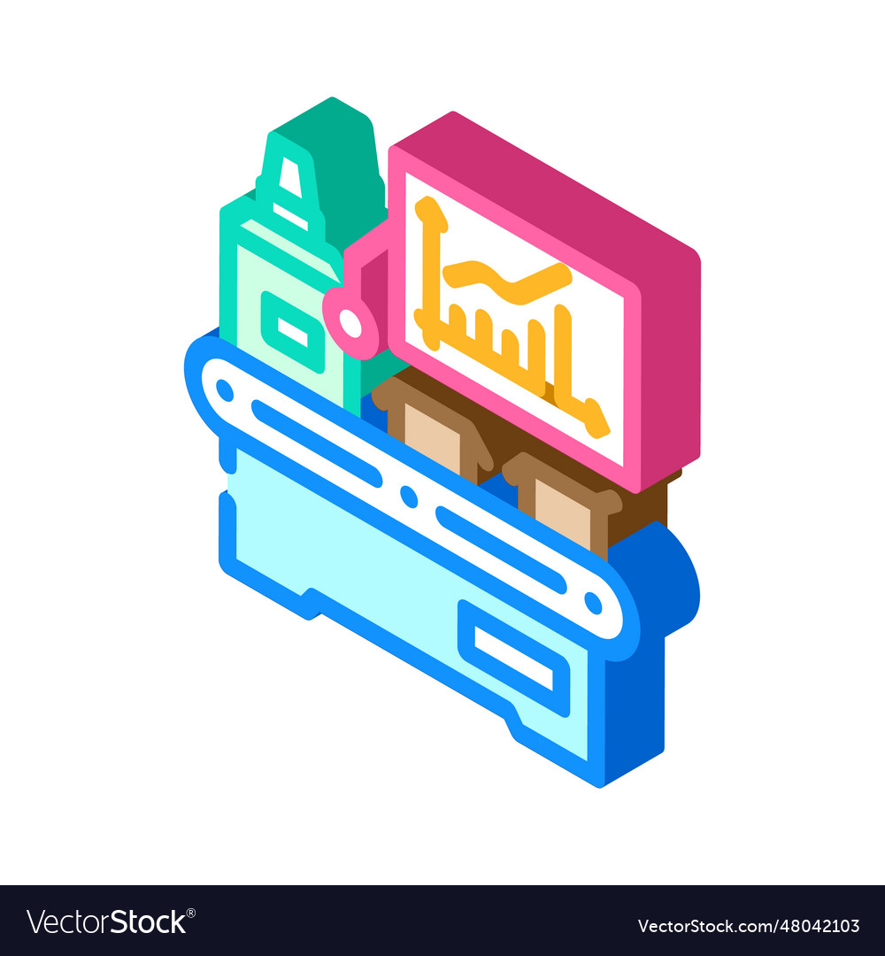 Efficiency improvement manufacturing engineer Vector Image