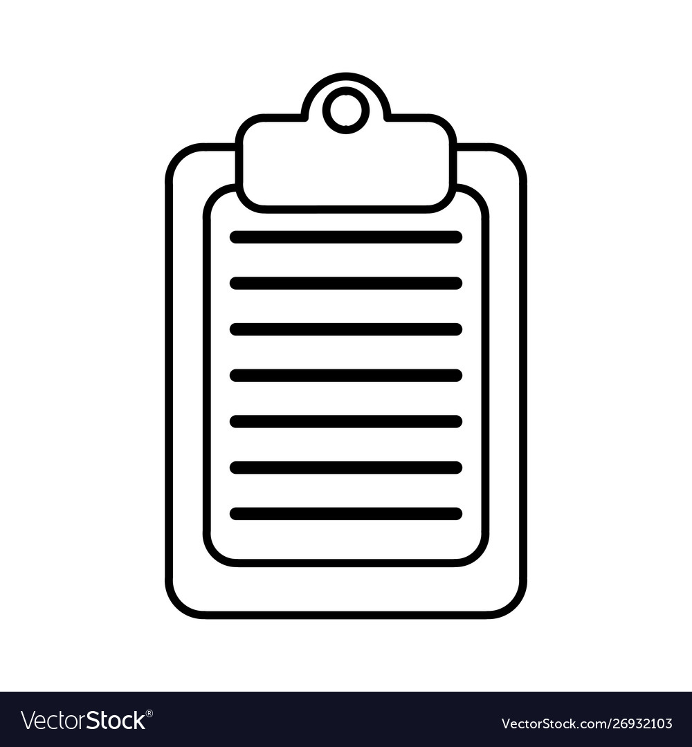 Isolated document design Royalty Free Vector Image