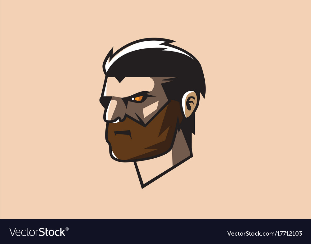 Logo man Royalty Free Vector Image - VectorStock