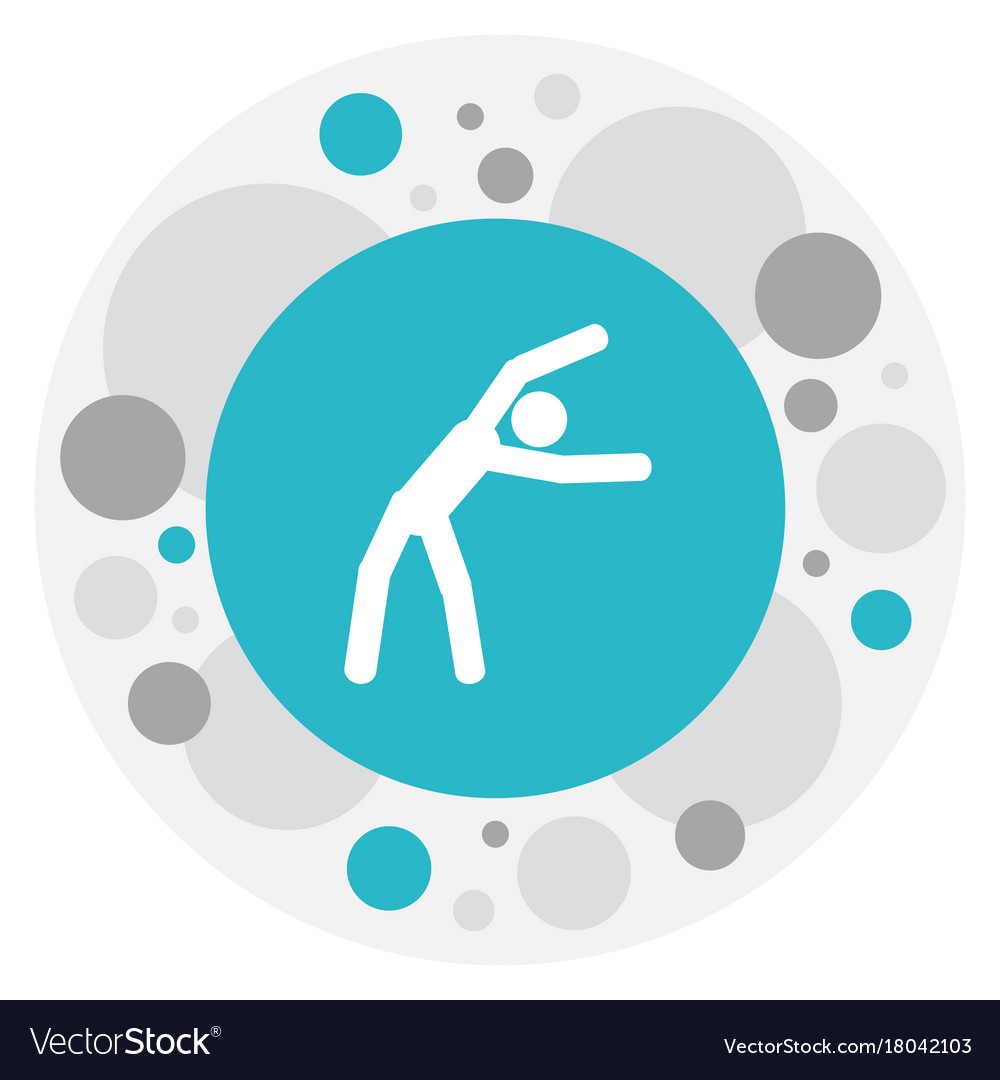 Training symbol on practice Royalty Free Vector Image