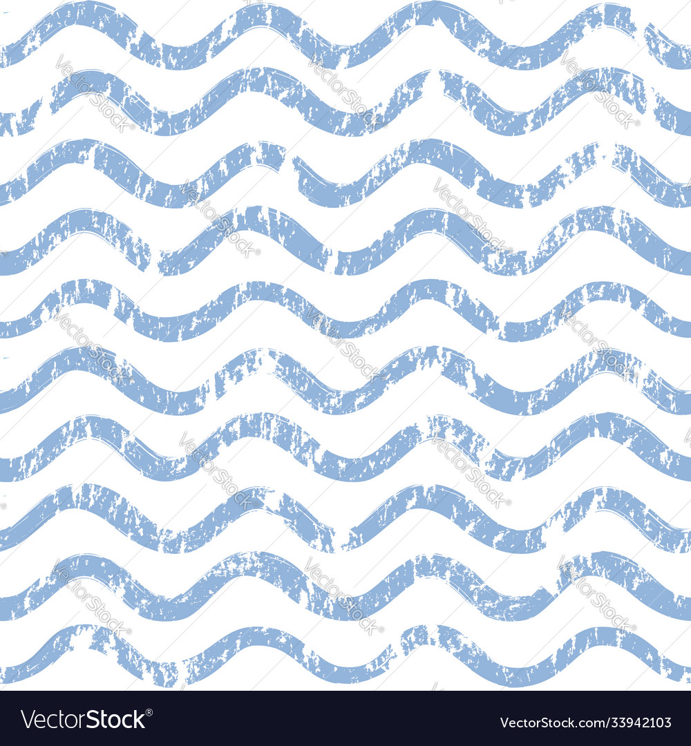 Wave-brush-pattern-2-a Royalty Free Vector Image