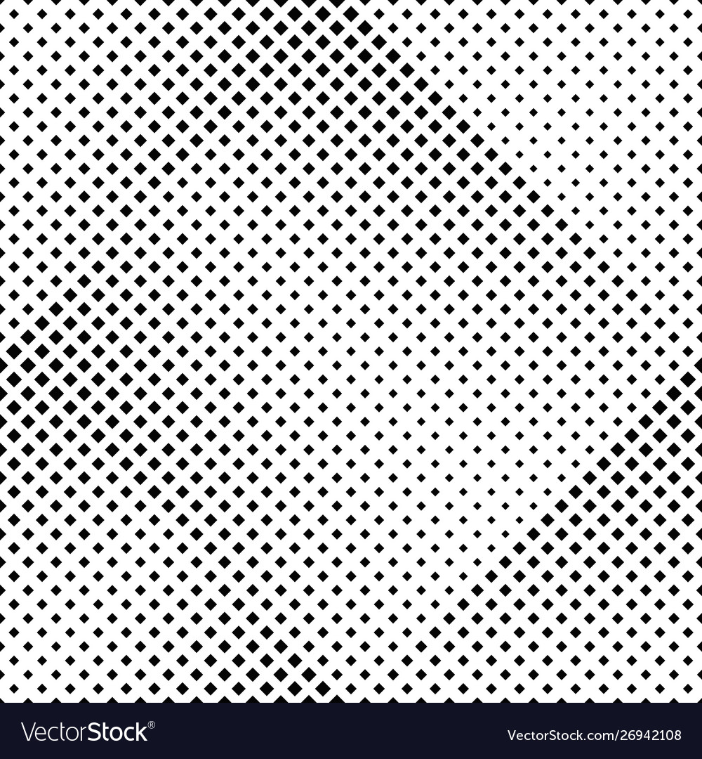 Black and white abstract square pattern Royalty Free Vector