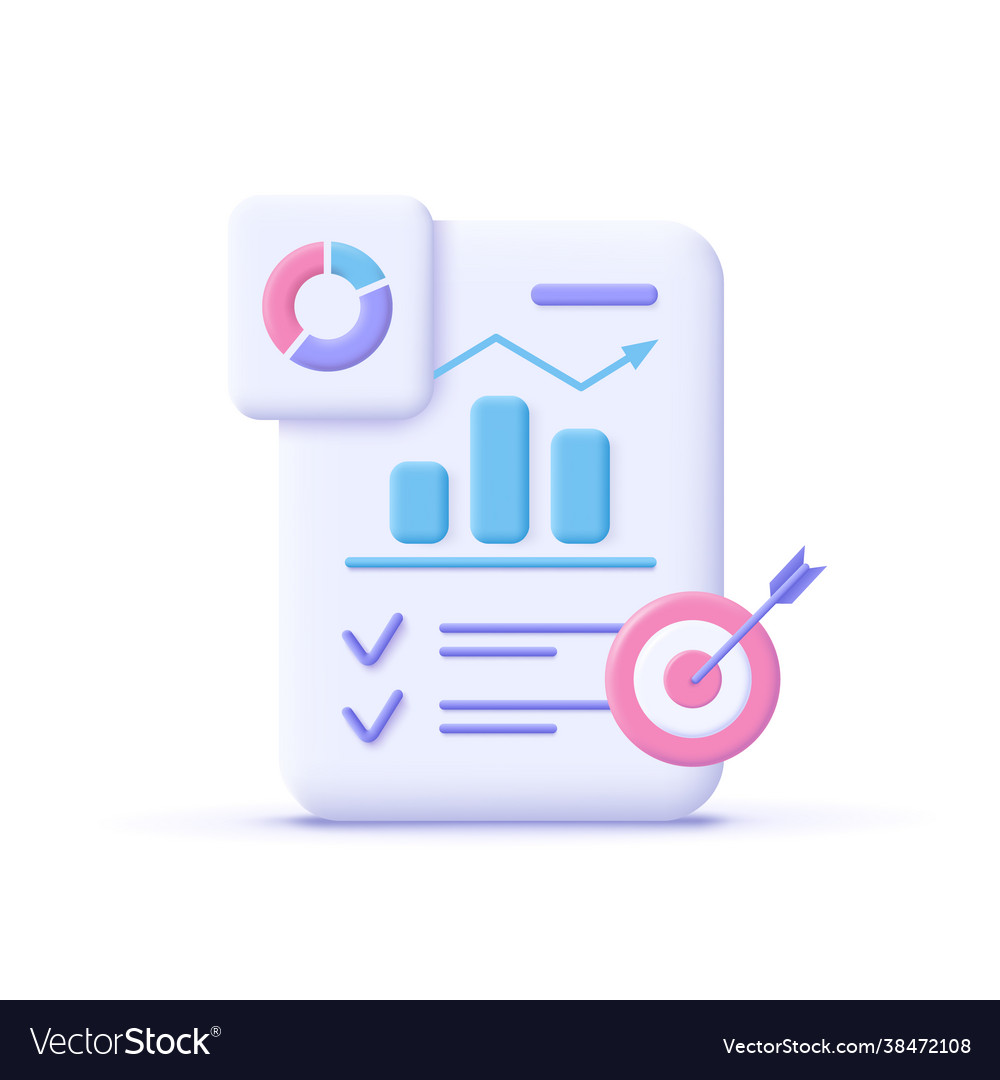 Project task management and effective time Vector Image