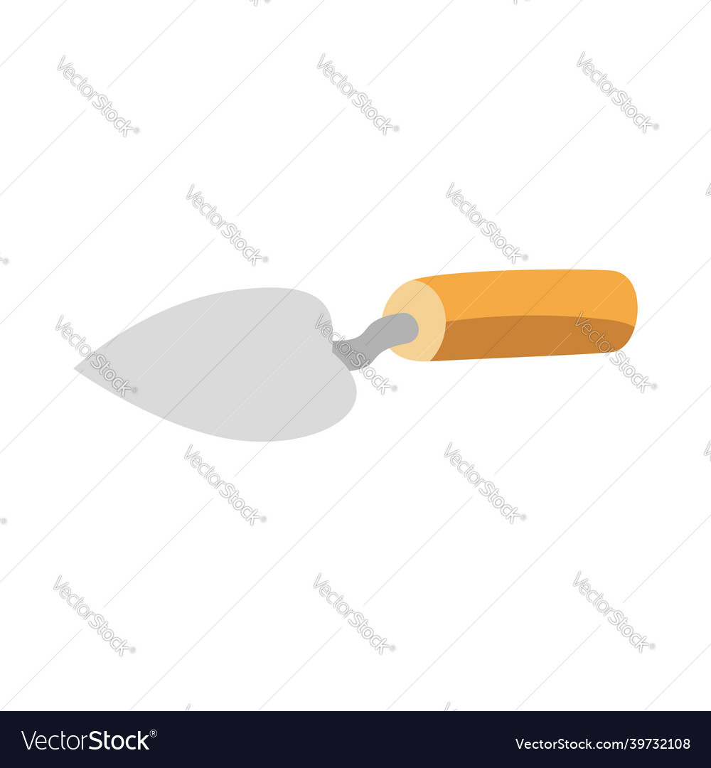 Simple shovel drawing Royalty Free Vector Image