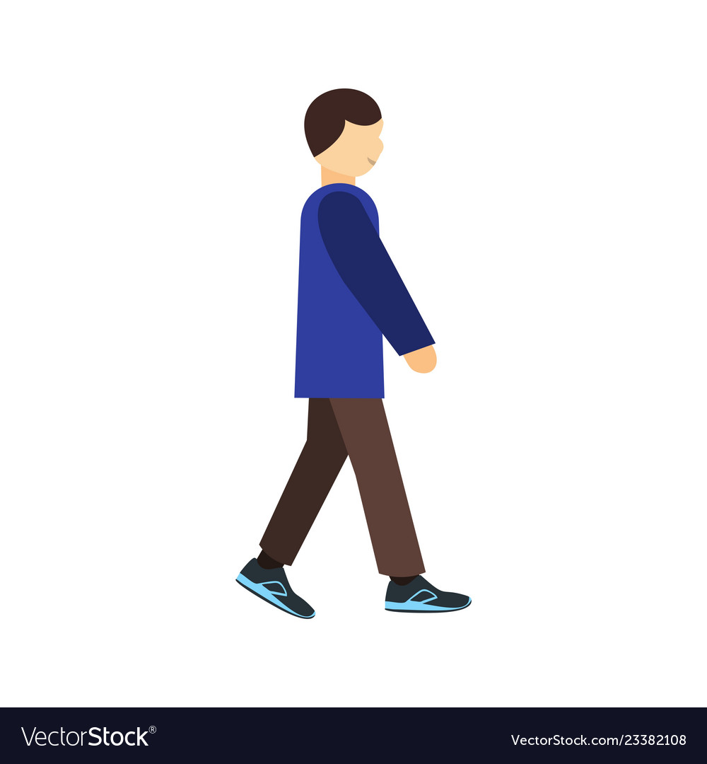 Walking icon Royalty Free Vector Image - VectorStock