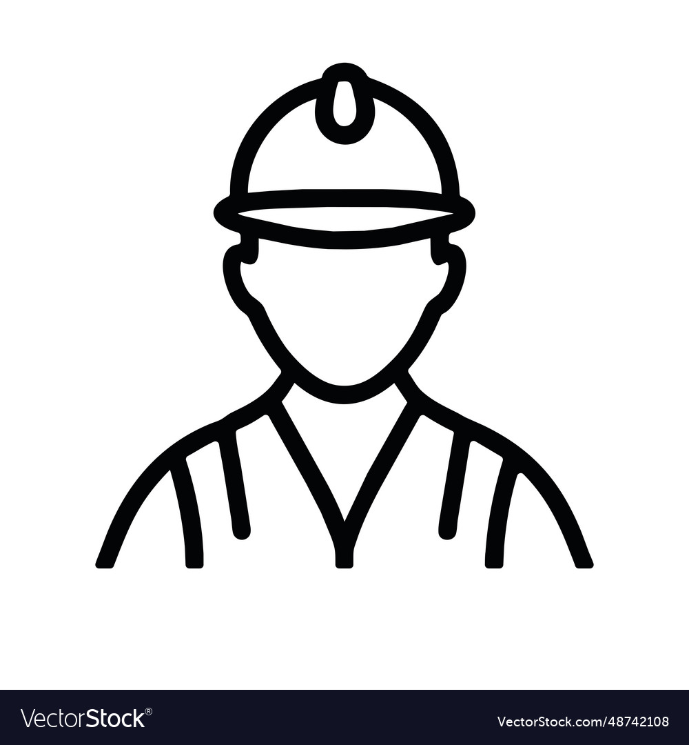 Worker icon Royalty Free Vector Image - VectorStock