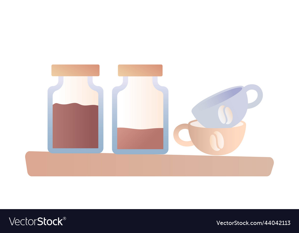 Coffee shop element Royalty Free Vector Image - VectorStock