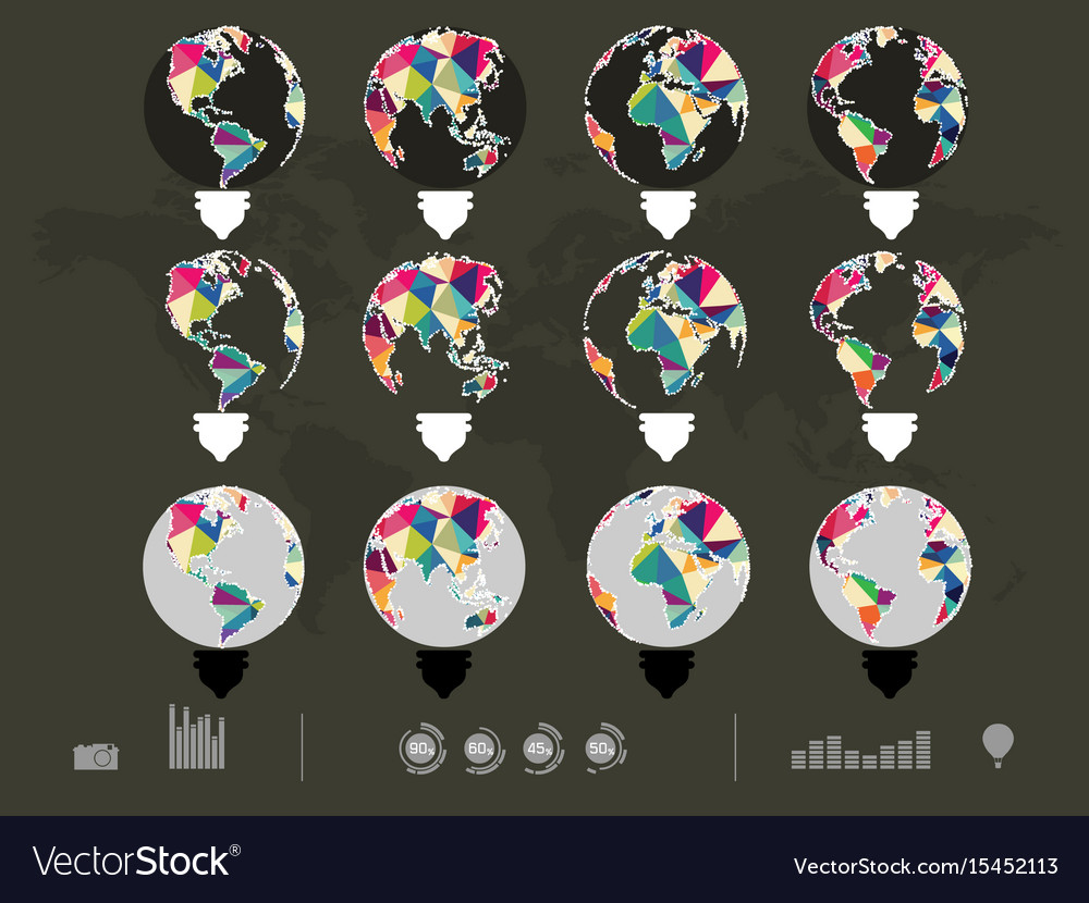 Color world Royalty Free Vector Image - VectorStock