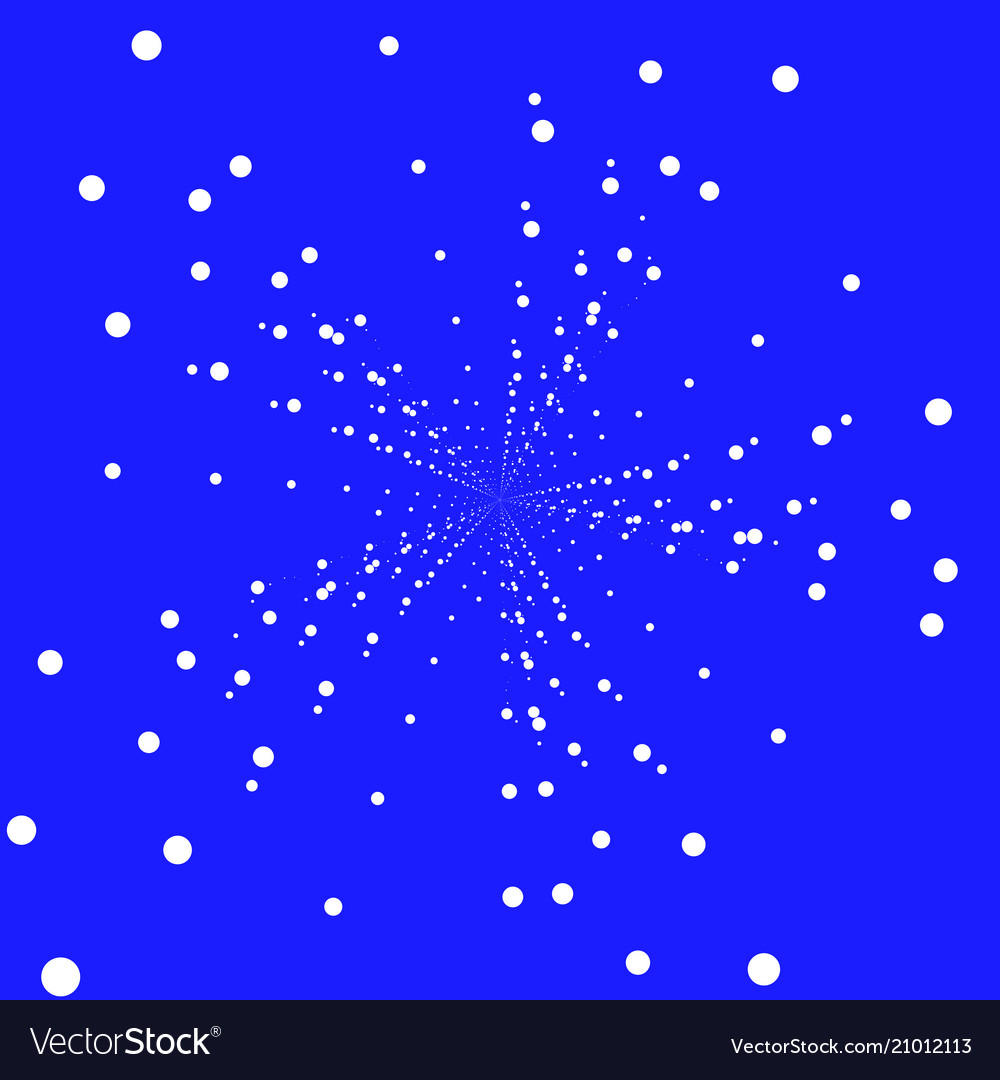 Geometric technology background with star Vector Image