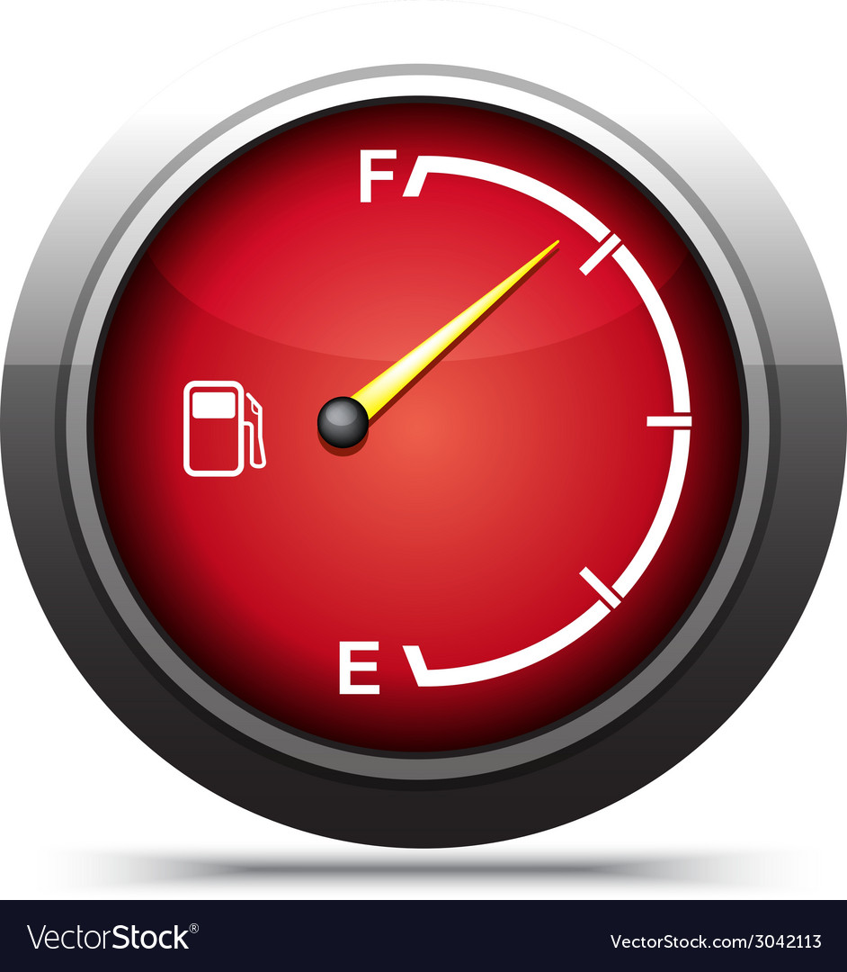 Red fuel Royalty Free Vector Image - VectorStock