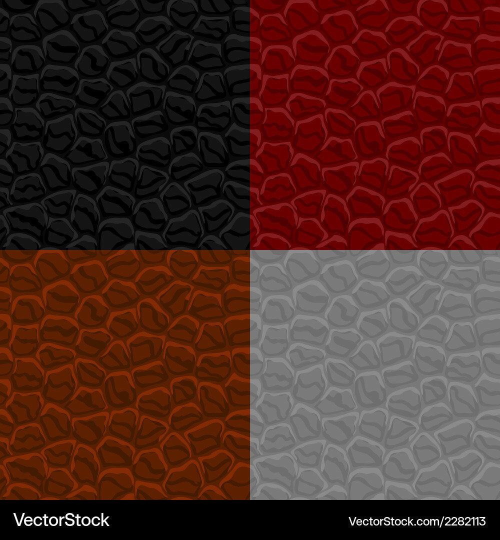 Seamless leather texture Royalty Free Vector Image