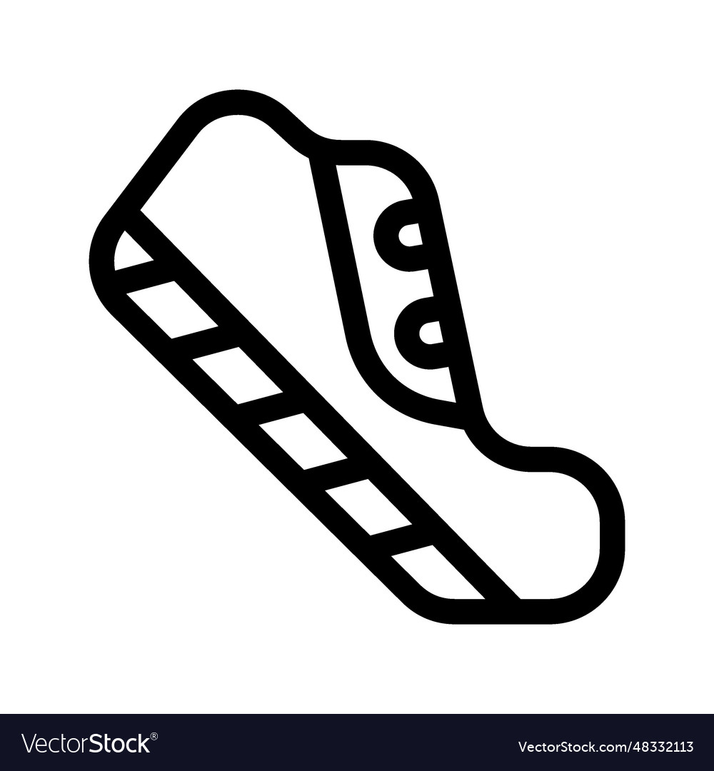 Shoe icon Royalty Free Vector Image - VectorStock