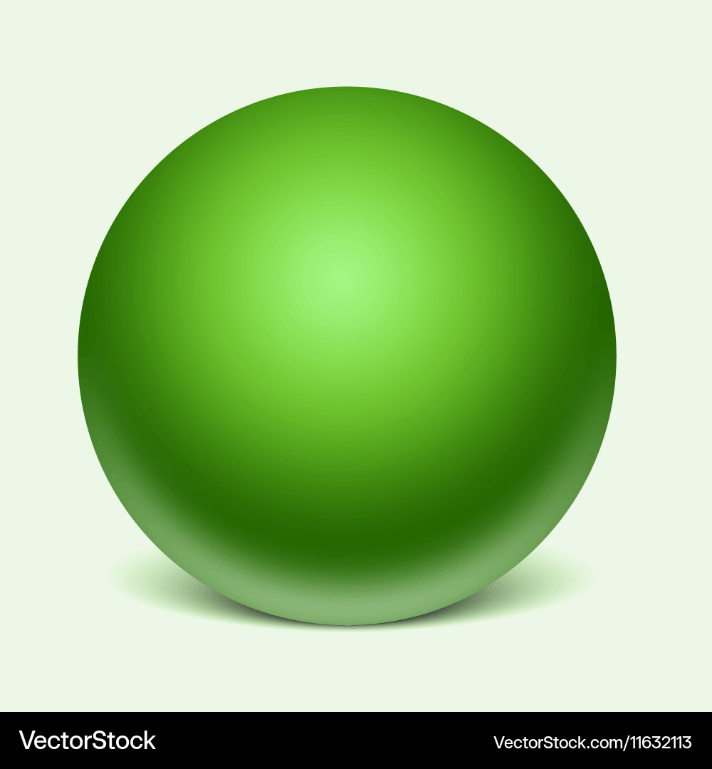 Sphere glass template Royalty Free Vector Image