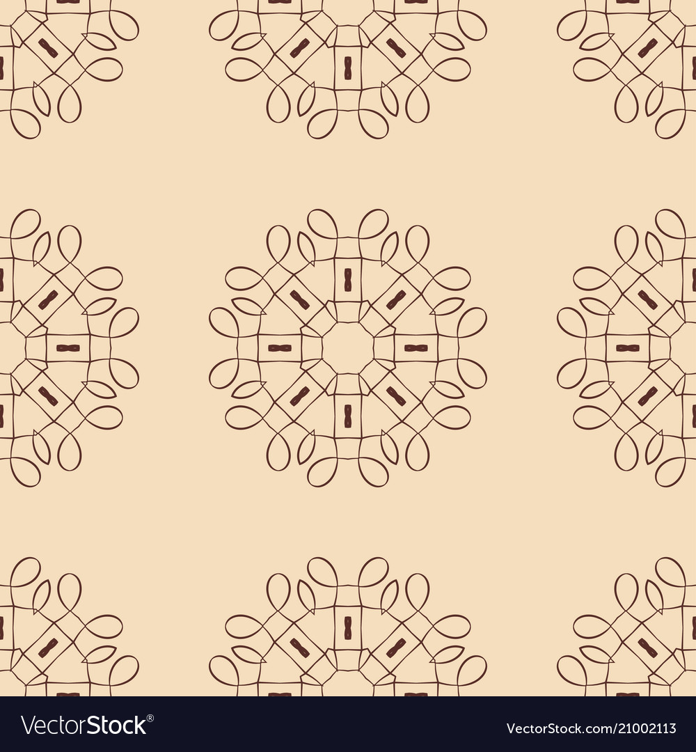 Vintage seamless pattern Royalty Free Vector Image