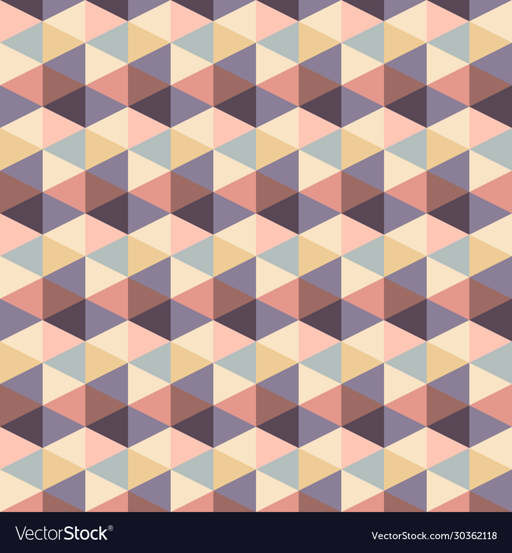 Abstract colorful geometric graphic pattern Vector Image