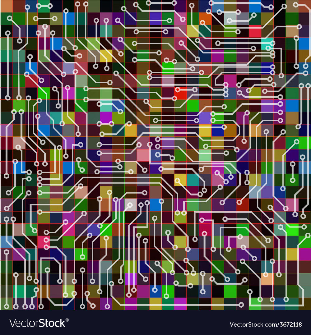 Circuit board Royalty Free Vector Image - VectorStock