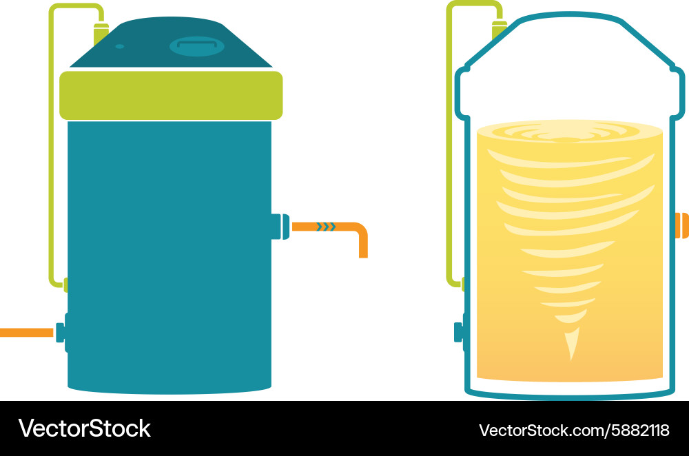 Infographics technology of beer production Vector Image