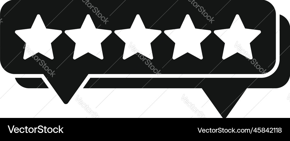 Ranking reward icon simple winner medal Royalty Free Vector