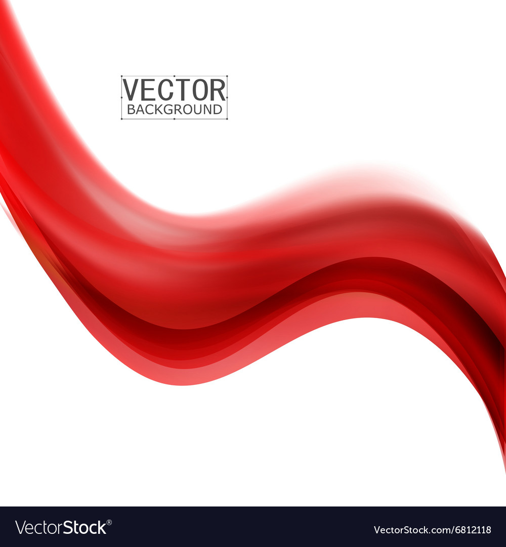 Red background curve Royalty Free Vector Image