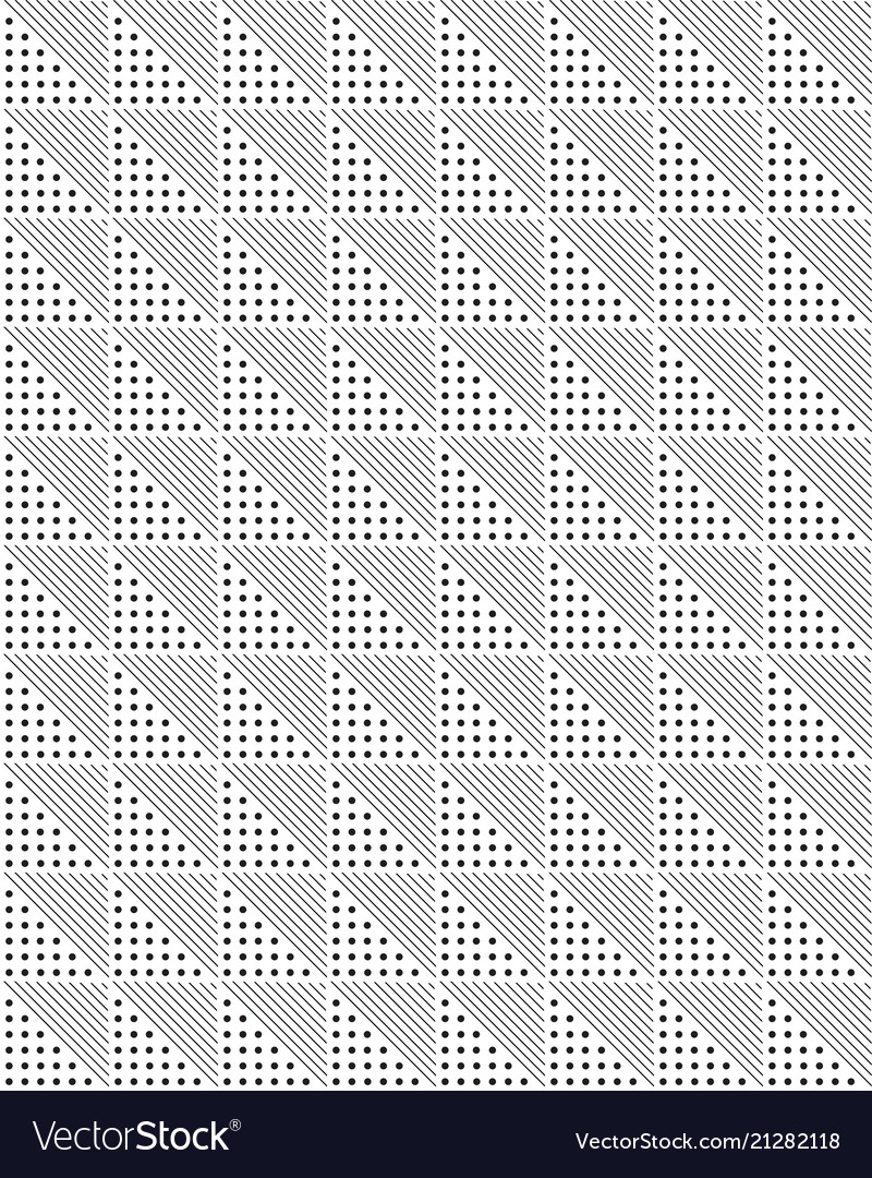Triangular or square seamless pattern Royalty Free Vector