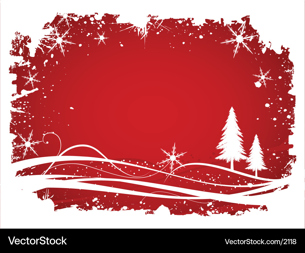 Wintry background Royalty Free Vector Image - VectorStock