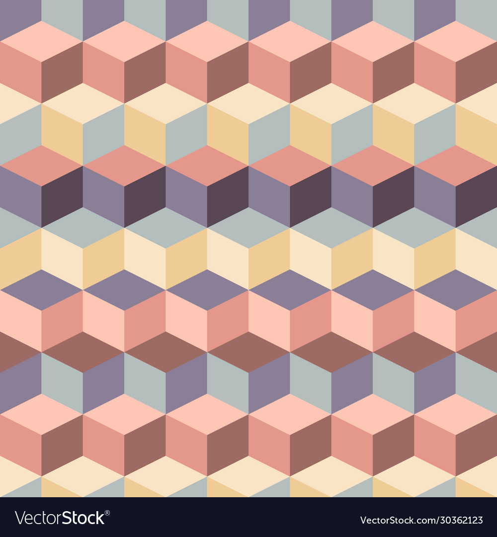 Abstract colorful geometric graphic pattern Vector Image