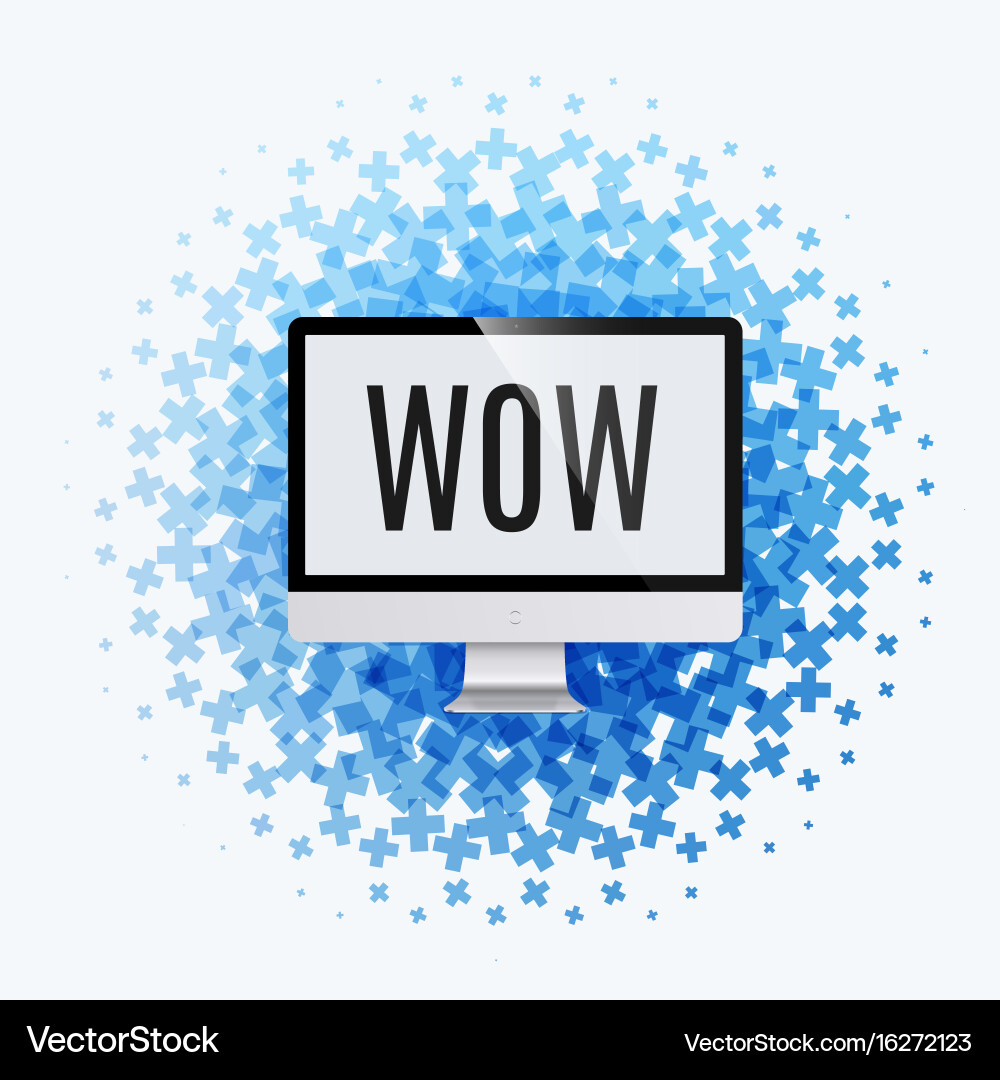 Abstract design elements with cross Royalty Free Vector