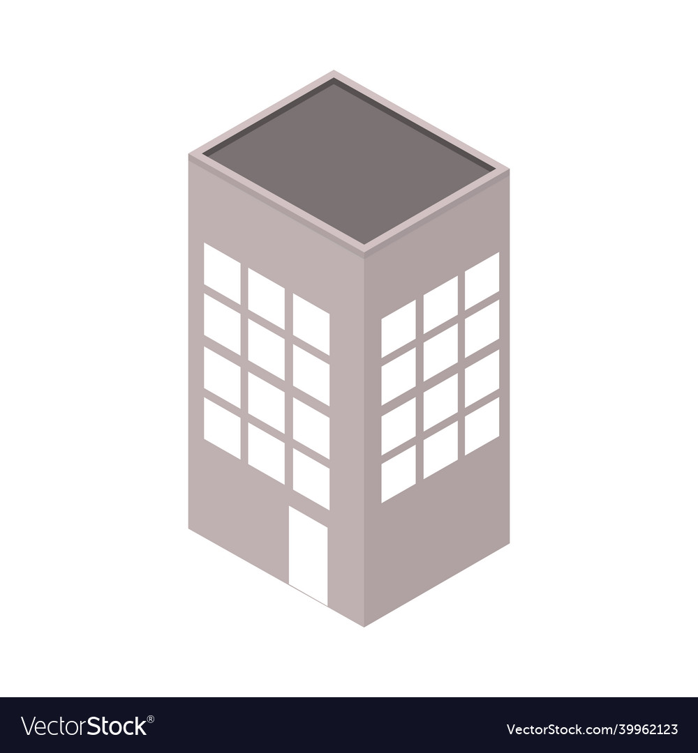 Building structure icon Royalty Free Vector Image