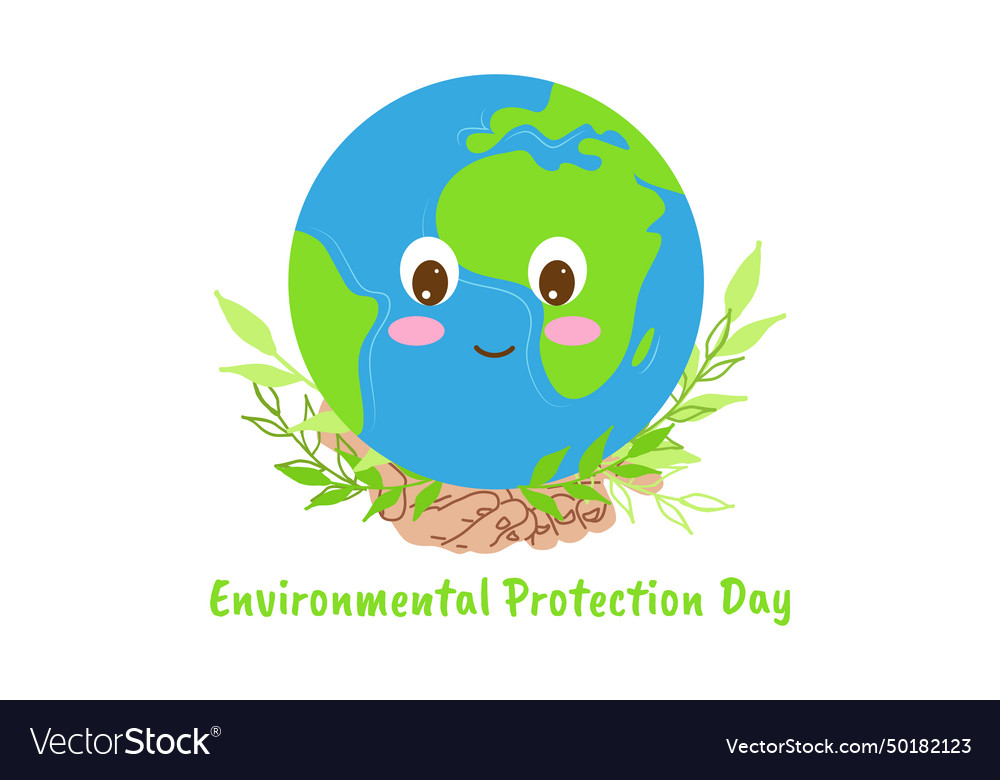 Environmental protection day save the planet earth