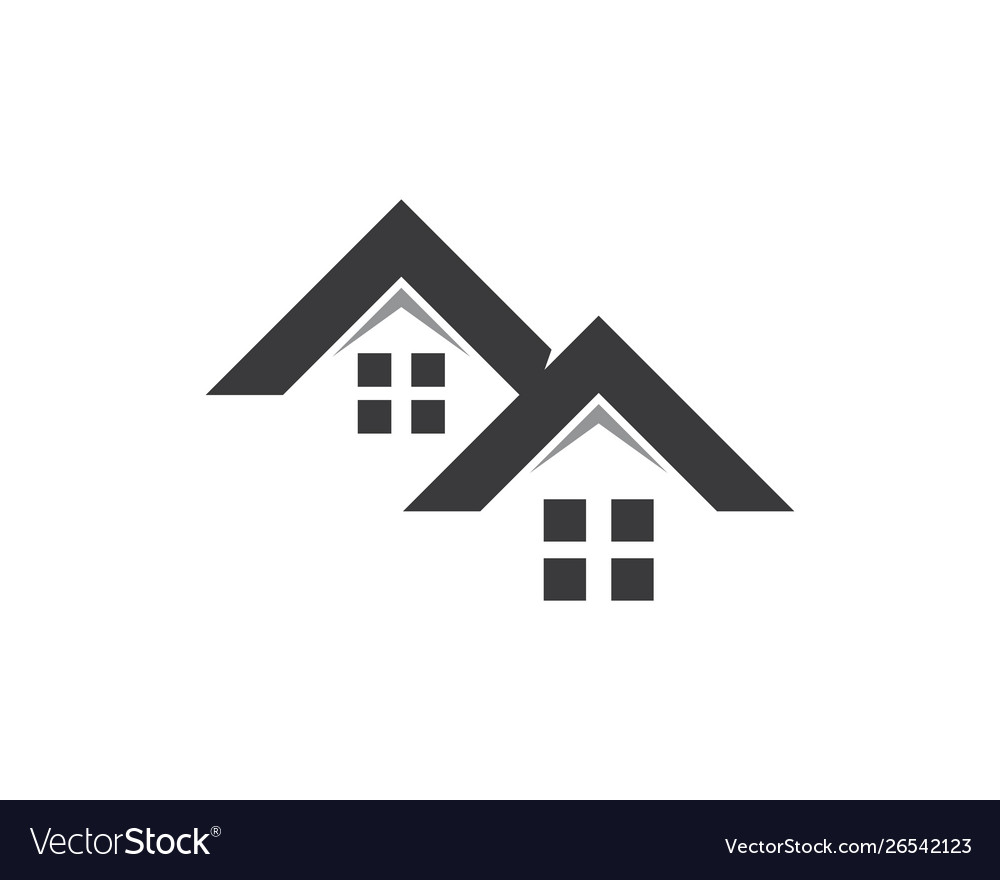 Property logo template Royalty Free Vector Image