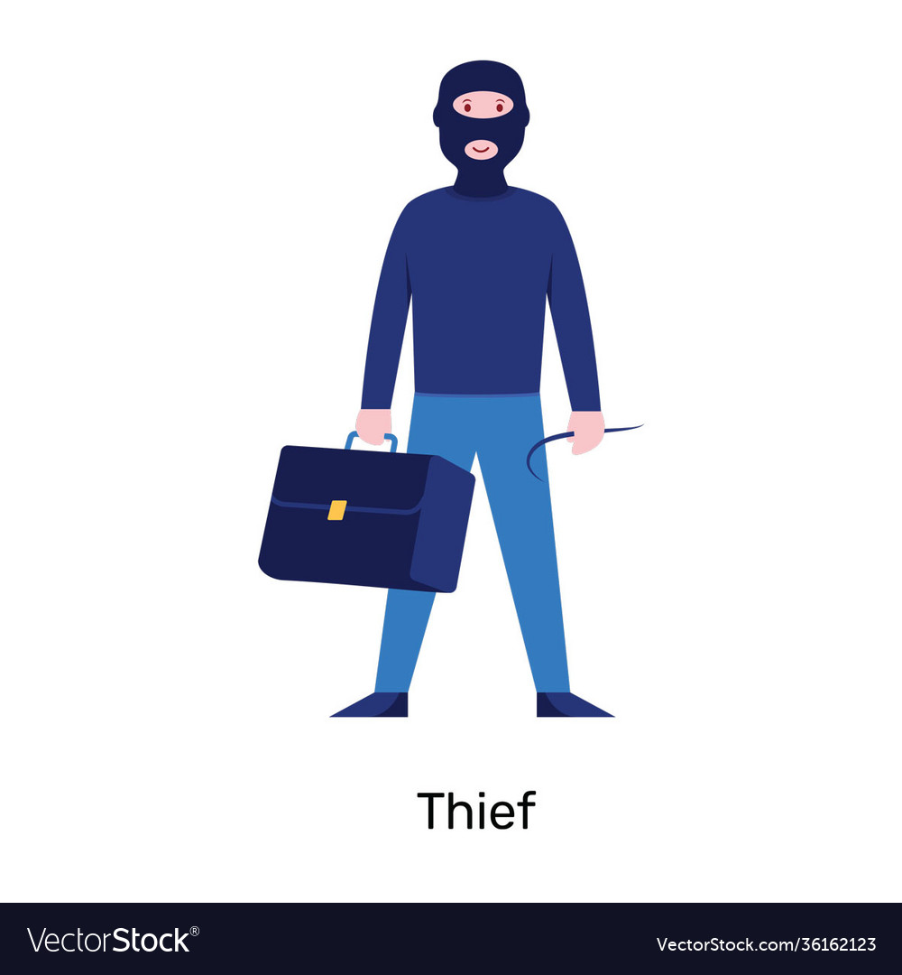Thief Royalty Free Vector Image - VectorStock