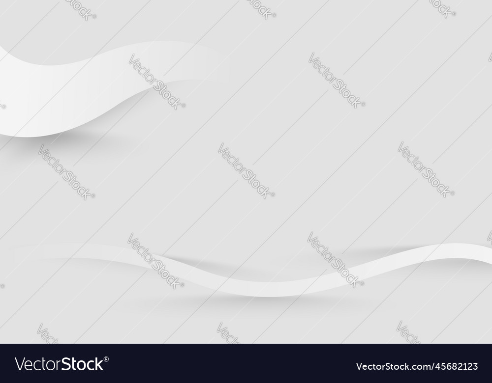 White elegant lines abstract background Royalty Free Vector