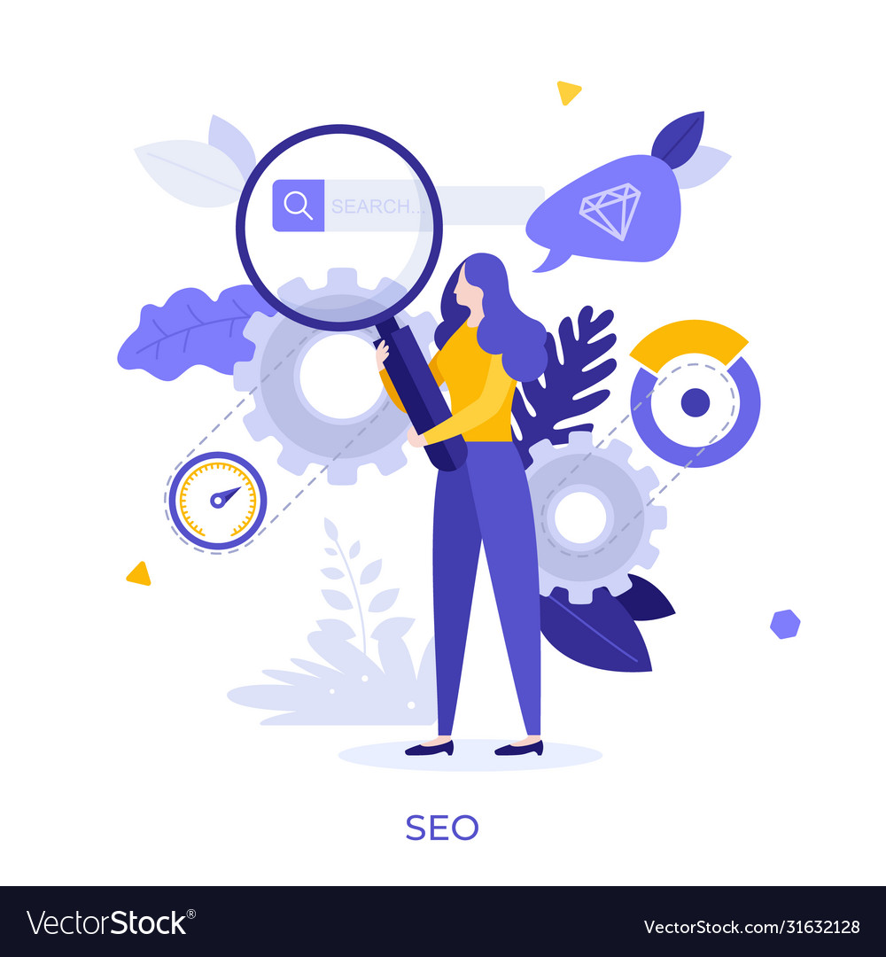 Abstract character concept Royalty Free Vector Image