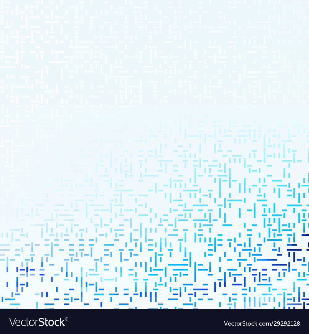 Blue abstract diagonal stripe tile mosaic pattern Vector Image