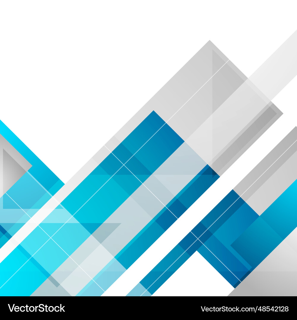 Blue minimal corporate abstract background Vector Image