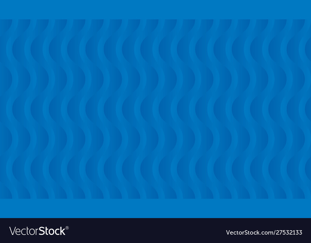 Abstract blue wavy pattern Royalty Free Vector Image