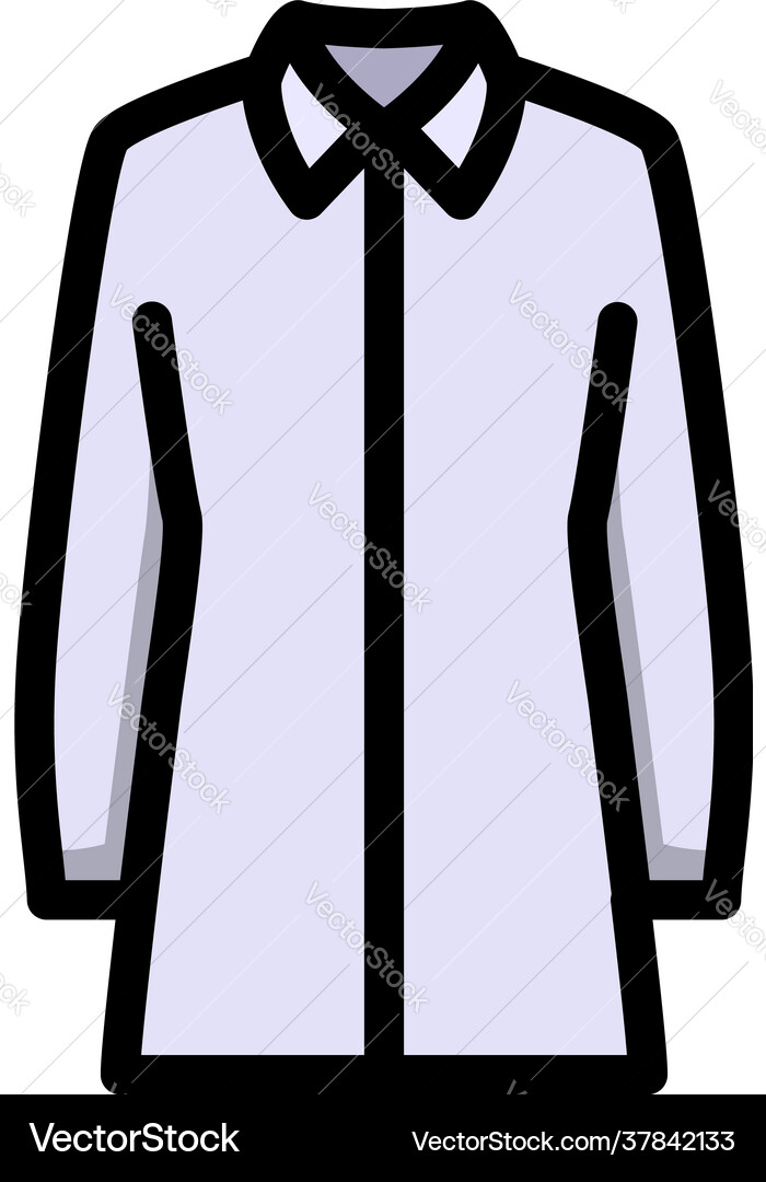 Business blouse icon Royalty Free Vector Image