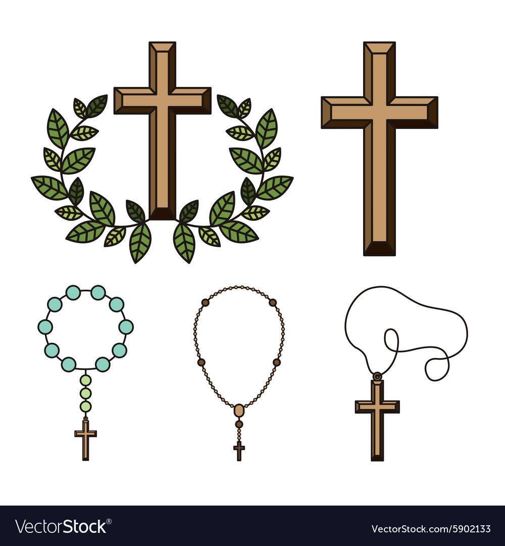 Catholic design Royalty Free Vector Image - VectorStock