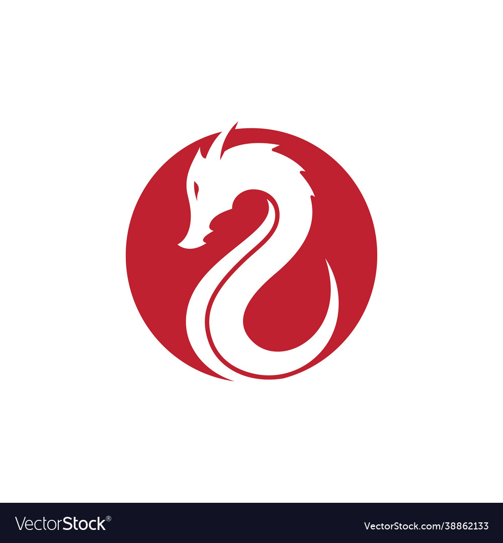 Dragon icon Royalty Free Vector Image - VectorStock