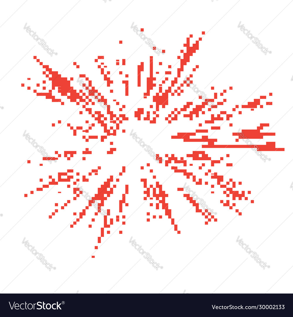Explode flash cartoon explosion star burst Vector Image