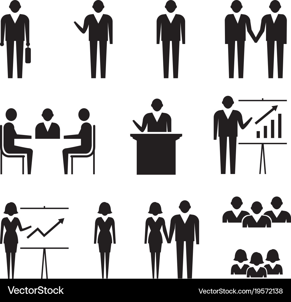 Businessman icon Royalty Free Vector Image - VectorStock