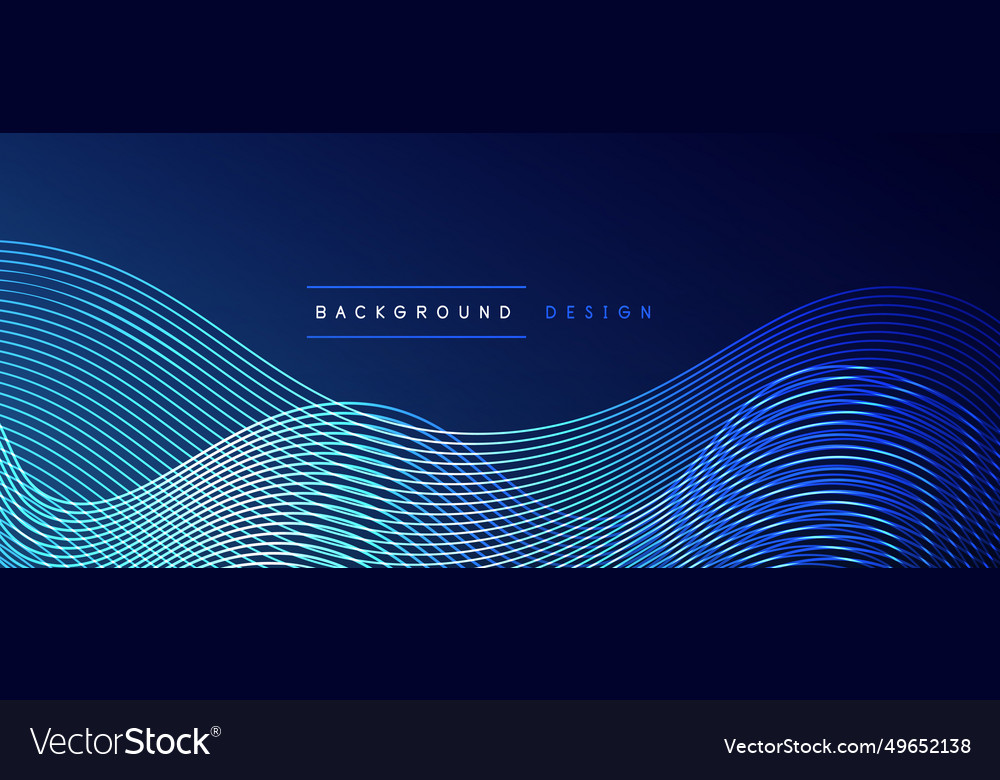 Dynamic wave geometric design Royalty Free Vector Image