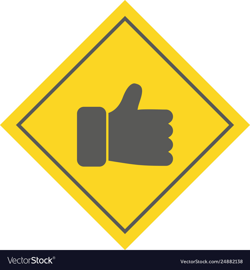 Like icon design Royalty Free Vector Image - VectorStock