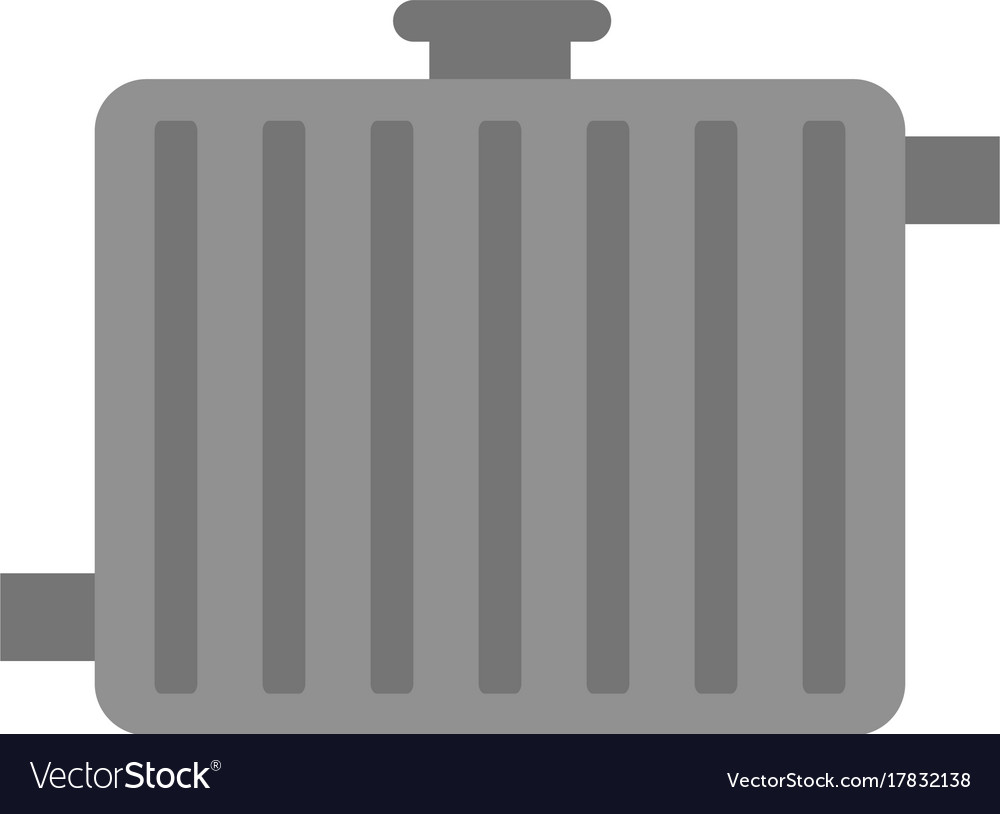 Radiator Royalty Free Vector Image - VectorStock