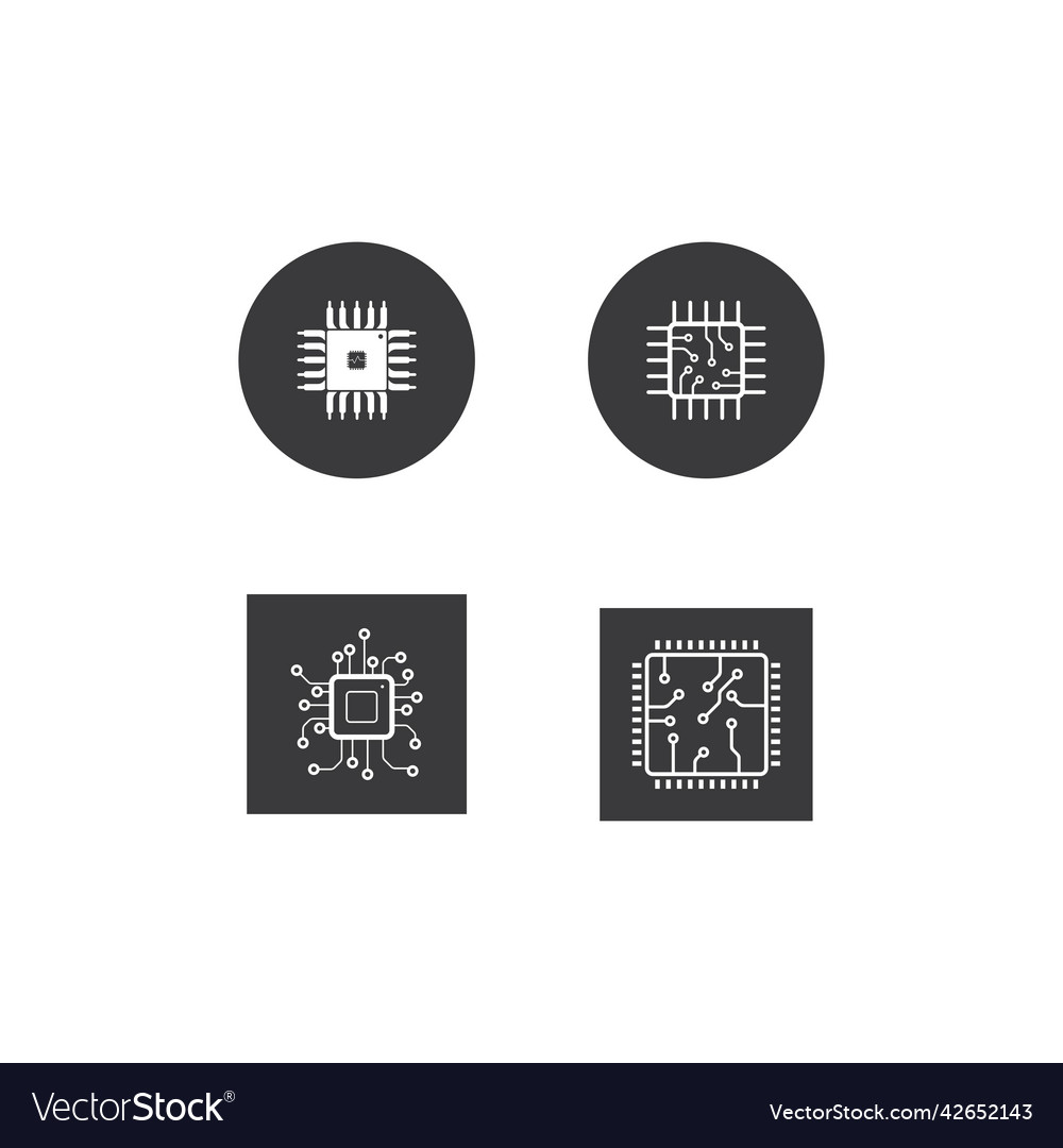 Chip icon Royalty Free Vector Image - VectorStock