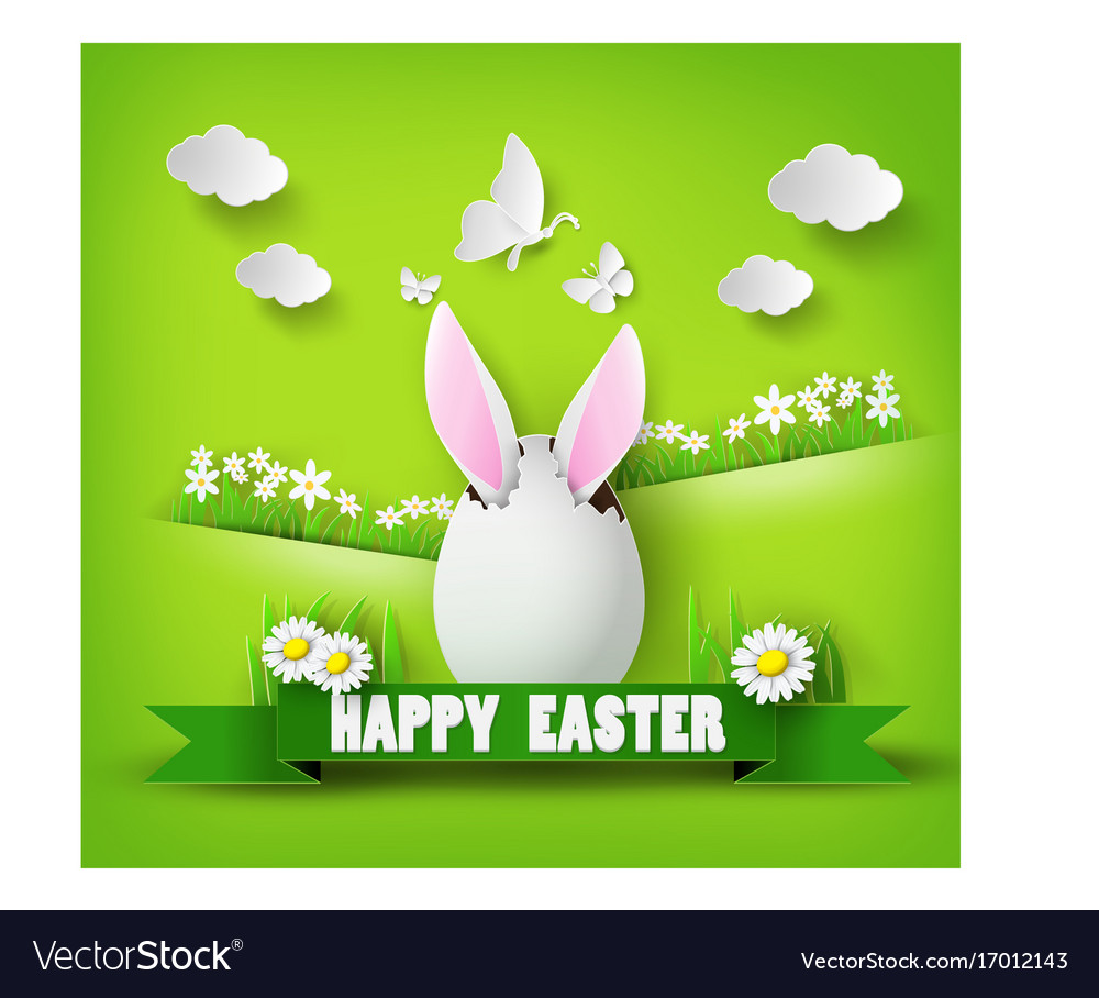 Easter background Royalty Free Vector Image - VectorStock