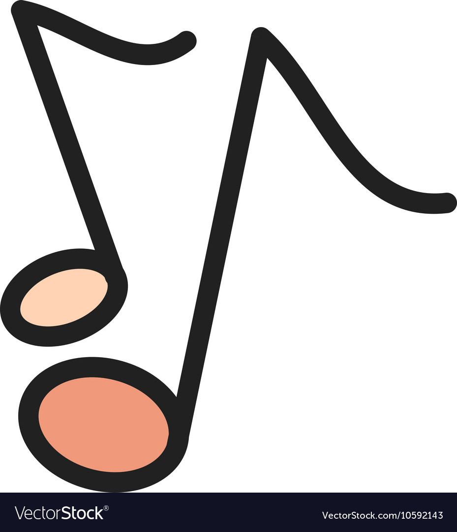 Musical note i Royalty Free Vector Image - VectorStock