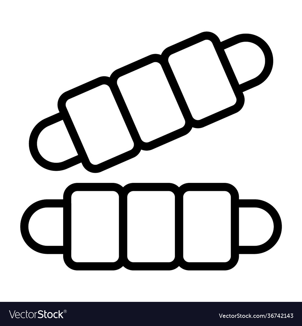 Wicket bails Royalty Free Vector Image - VectorStock