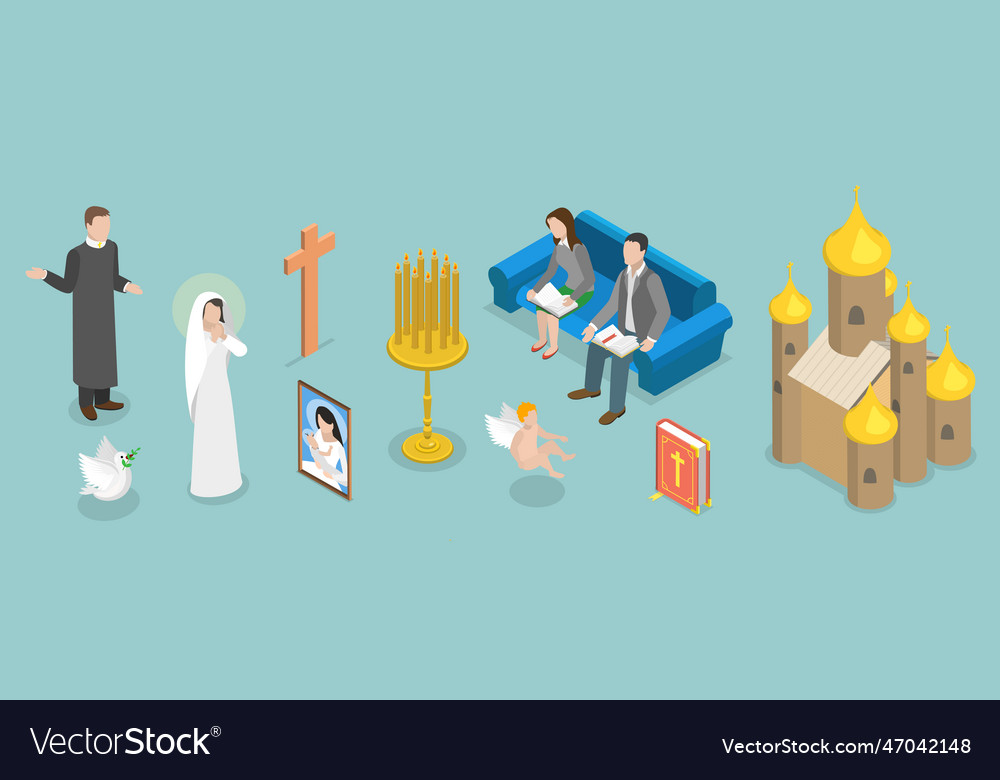 3d Isometric Flat Conceptual Royalty Free Vector Image